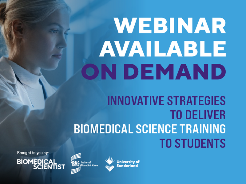 Innovative strategies to deliver Biomedical Science training to ...