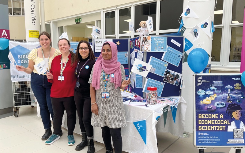 Here to help: inspiration for Biomedical Science Day | Biomedical Scientist